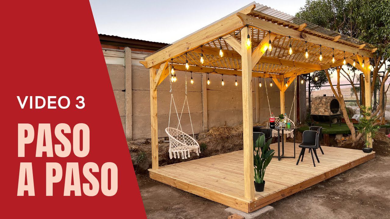 Como Hacer Una Pergola De Madera