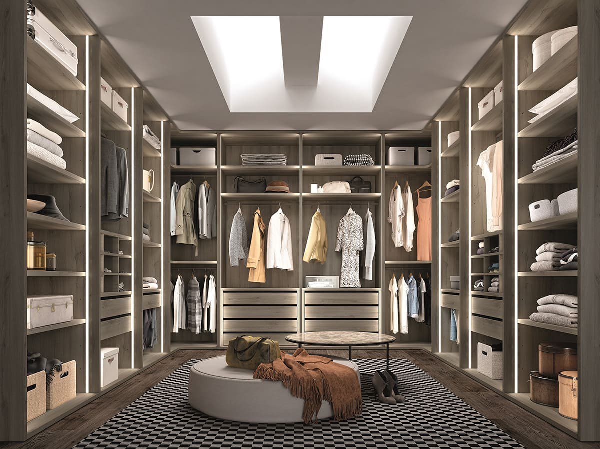 Cómo diseñar un vestidor walk in closet funcional y elegante